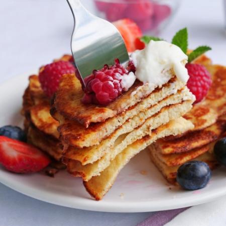 Cottage cheese pannenkoeken